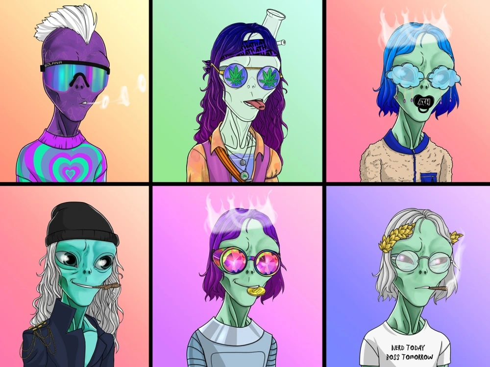 The best selling ALIENS NFT collection of characters and traits! | Upwork