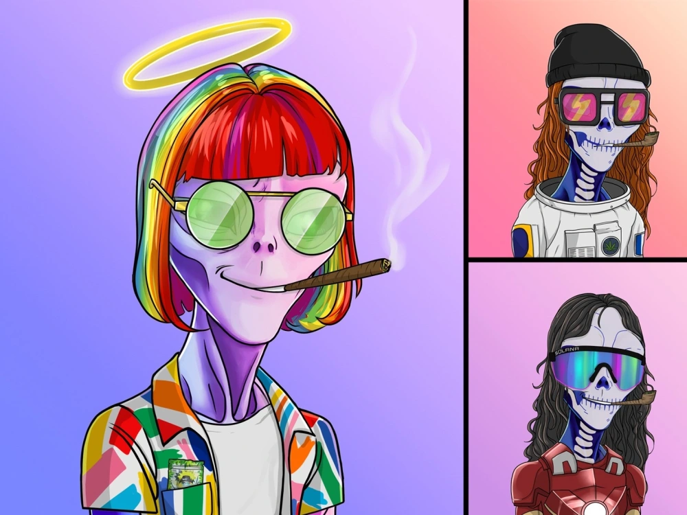 The best selling ALIENS NFT collection of characters and traits! | Upwork