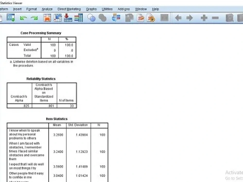 Perfect statistical data analysis using SPSS & Amos & interpretations | Upwork