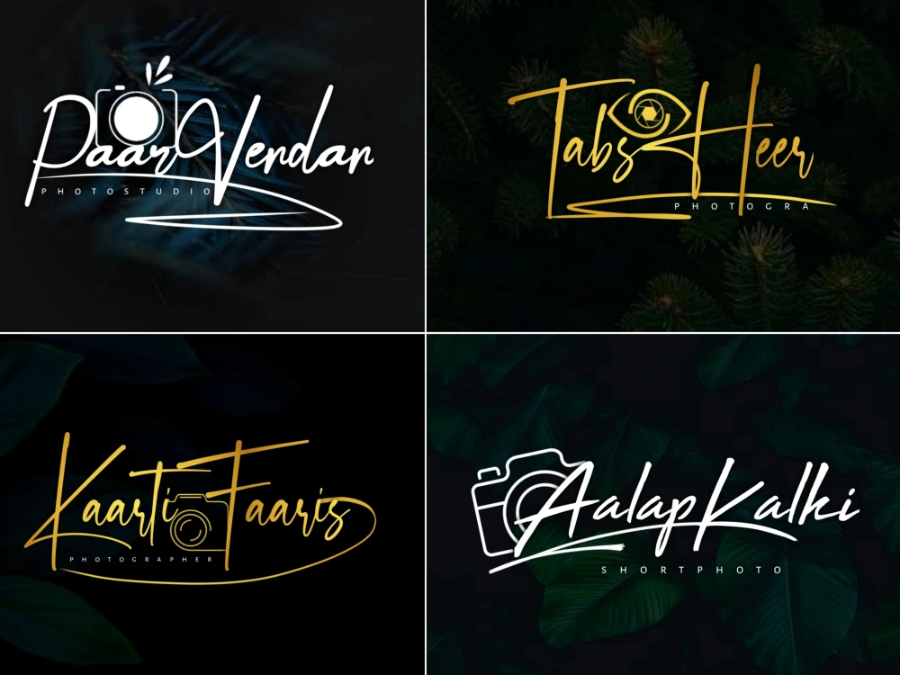 Design photography, signature, handwritten, scripted logo | Upwork