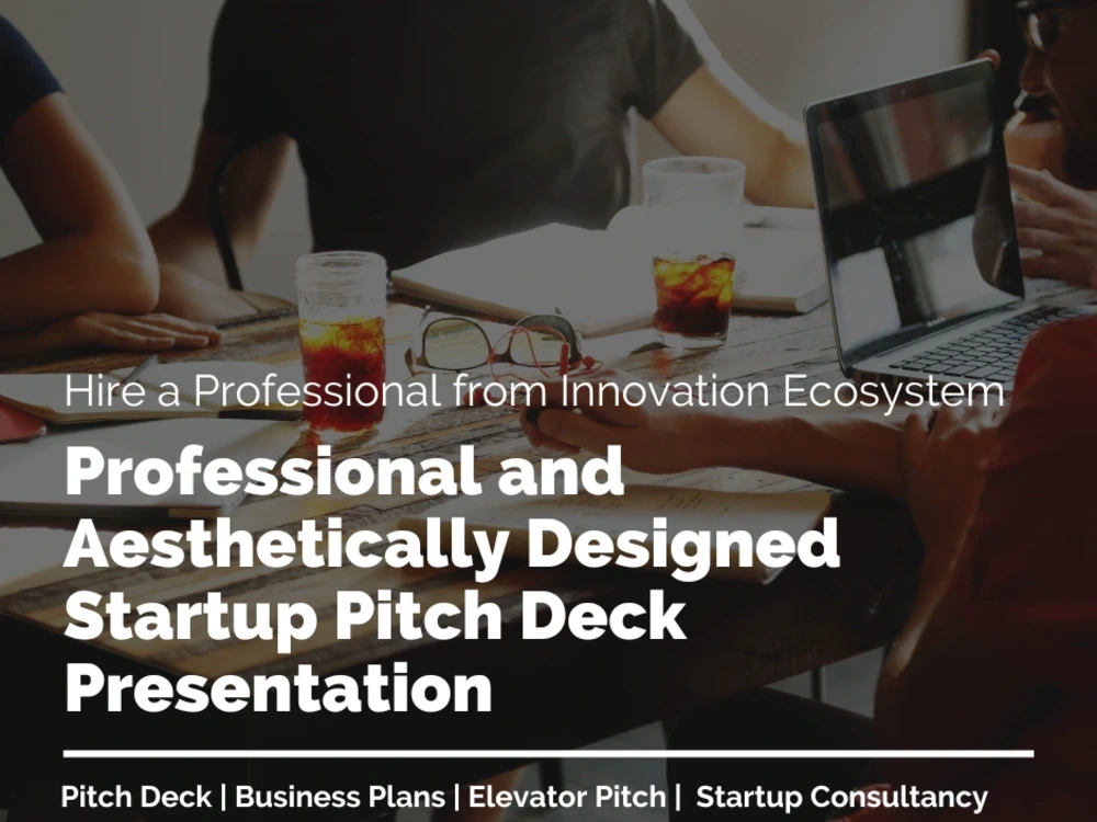 A professional Aesthetic Pitch Deck/Presentation for your Startup | Upwork