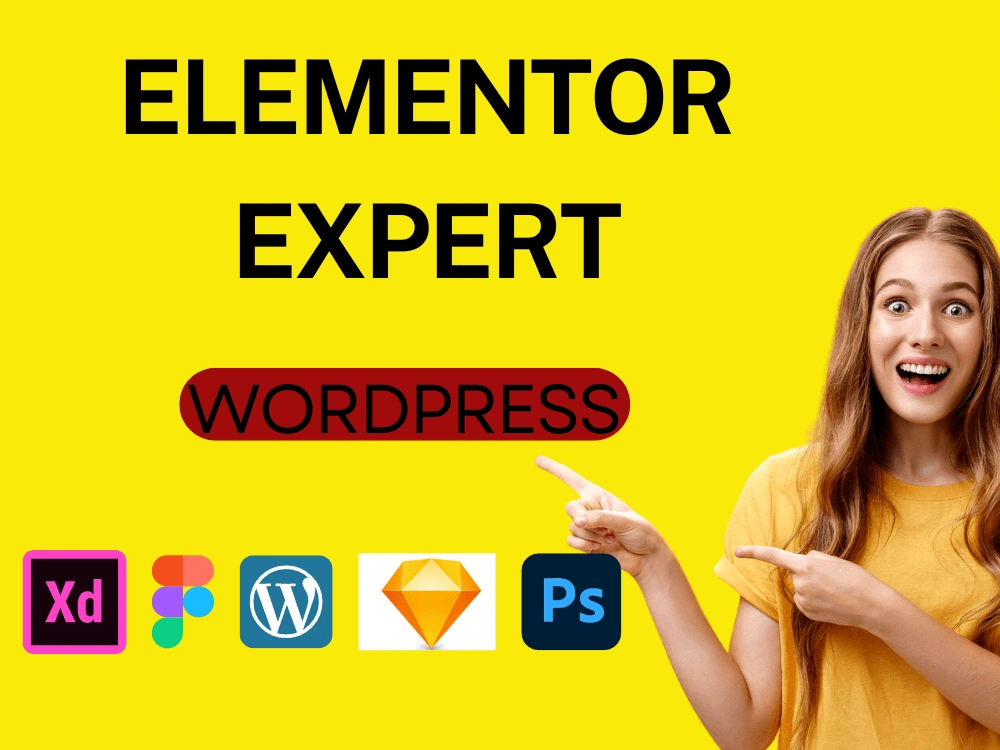 Elementor pro| elementor expert| UI UX wireframe WordPress design, | Upwork