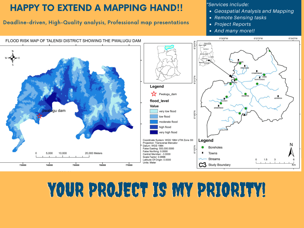 Professional GIS maps suited to all your GIS tasks | Upwork