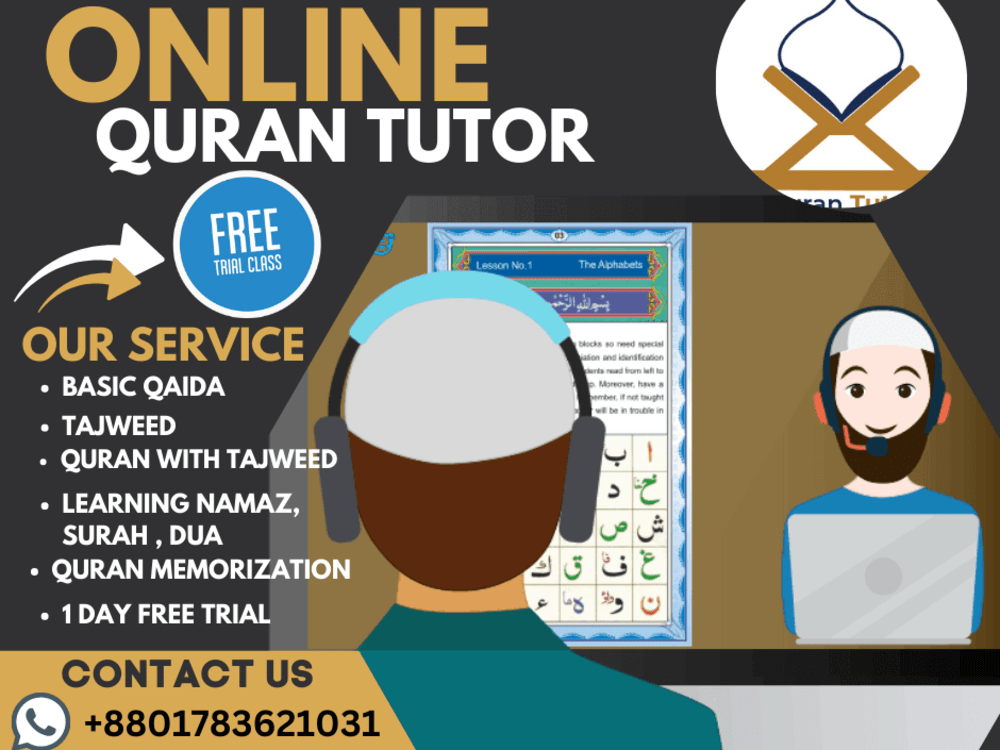 A best Quran lesson for your kids to learn Quran with Tajweed | Upwork