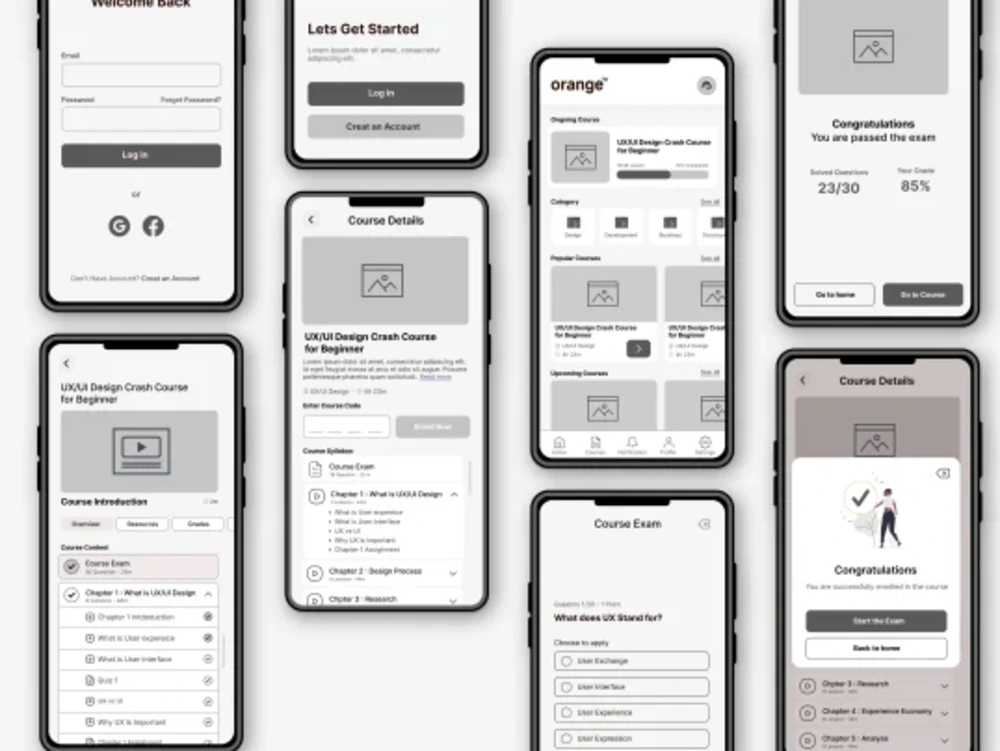 A wonderful UI/UX design for your Mobile App or Website | Upwork