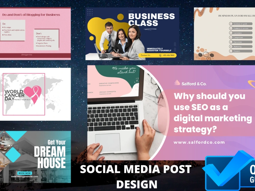 High engagement social media post designs | Upwork