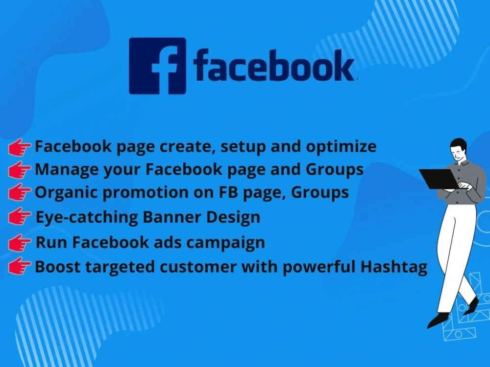 To create an excellent Facebook business page with organic promotion ...