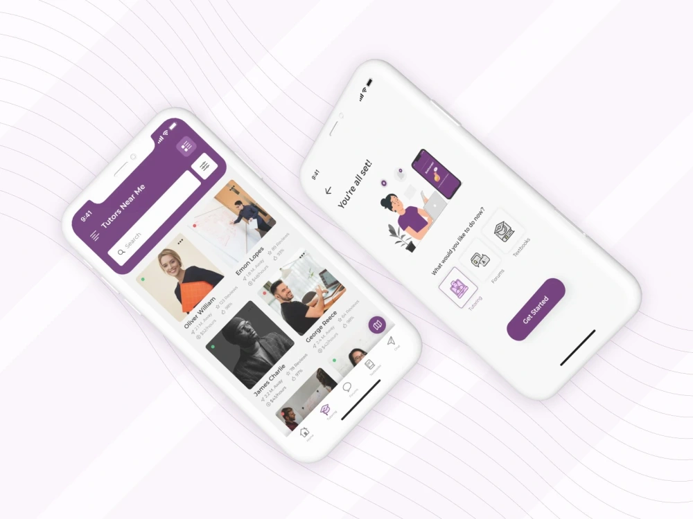 A Custom UI & UX Design for Your Mobile App | Figma Design | UX/UI Design | Upwork