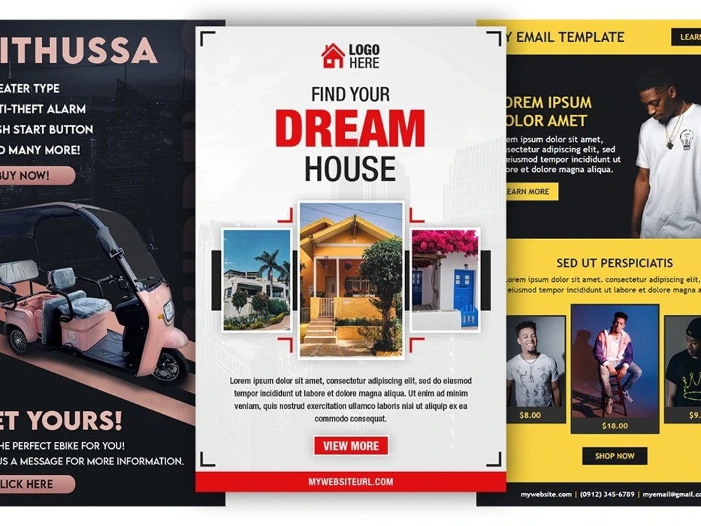 Email Template Design (HTML & CSS) | Upwork