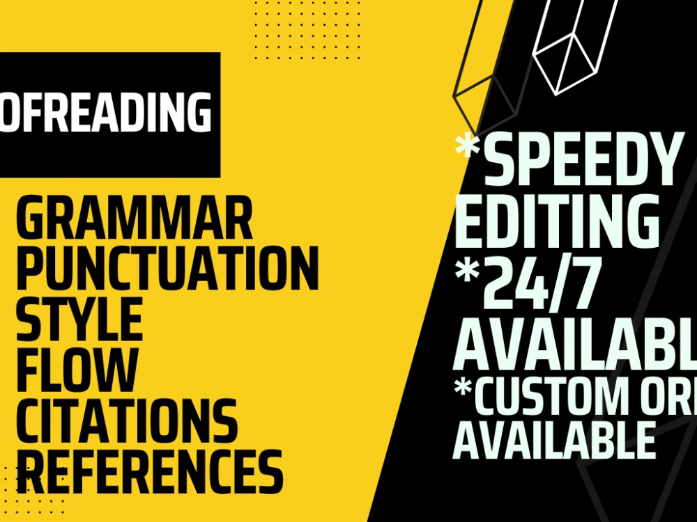 Proofreading for your writing 1000 words in 2 hours | Upwork