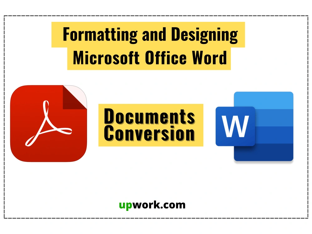 Awesome Page Layout Designs and Formatting in MS Word / File Conversion ...