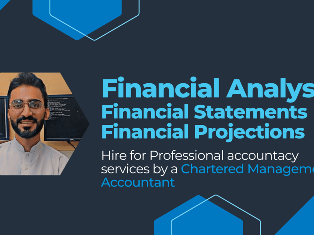 Financial Analysis Projections And Financial Statements Upwork