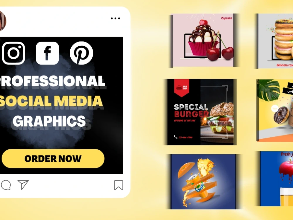 Visual content designs for your social media posts | Upwork