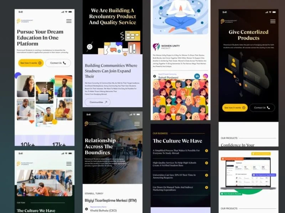 A landing page for your business website with reactjs and nextjs | Upwork