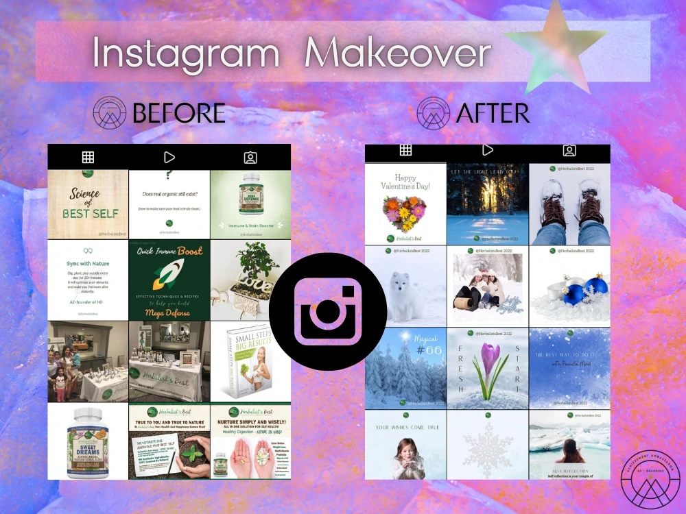 Beautiful Instagram Feed Makeover | Upwork