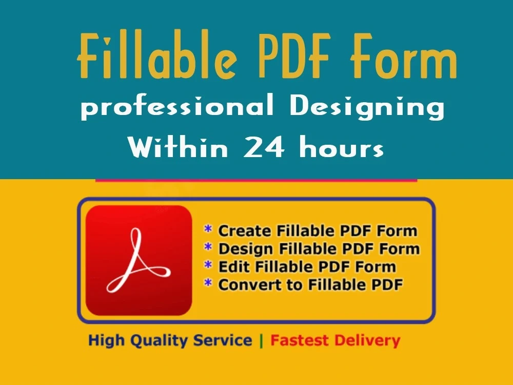 A fillable pdf form professionally | Upwork