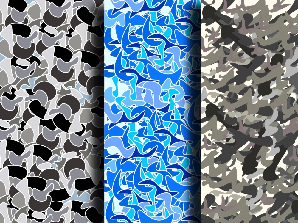 Seamless custom camouflage pattern design | Upwork