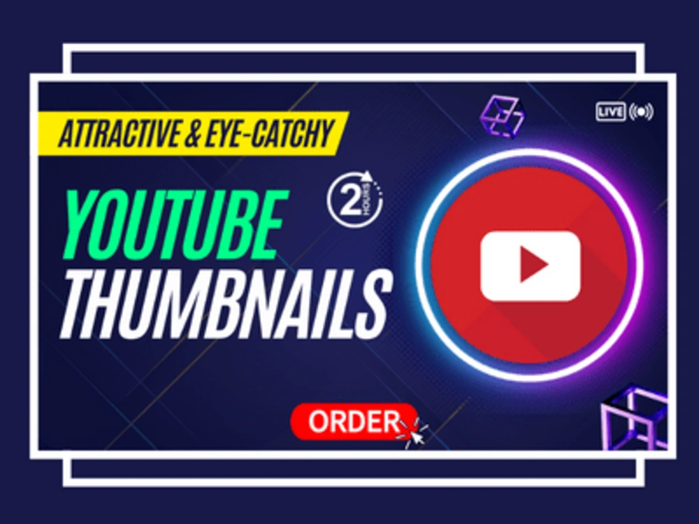 Attractive and catchy youtube thumbnail designs. | Upwork