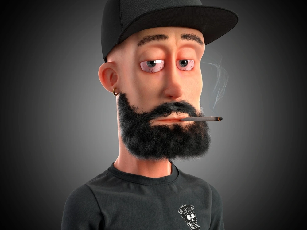 A unique 3d nft art, 3d nft model, 3d animated nft, 3d nft animation ...