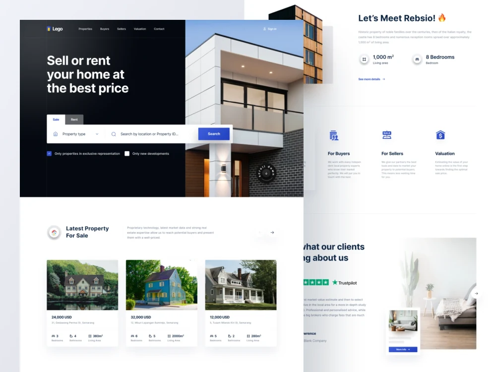 A fully developed real estate app and website, agent app | Upwork