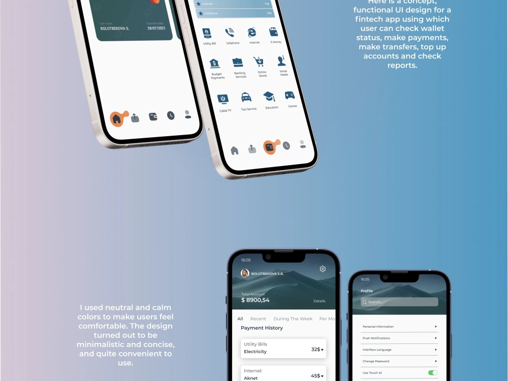 An amazing web and UI/UX design | Upwork