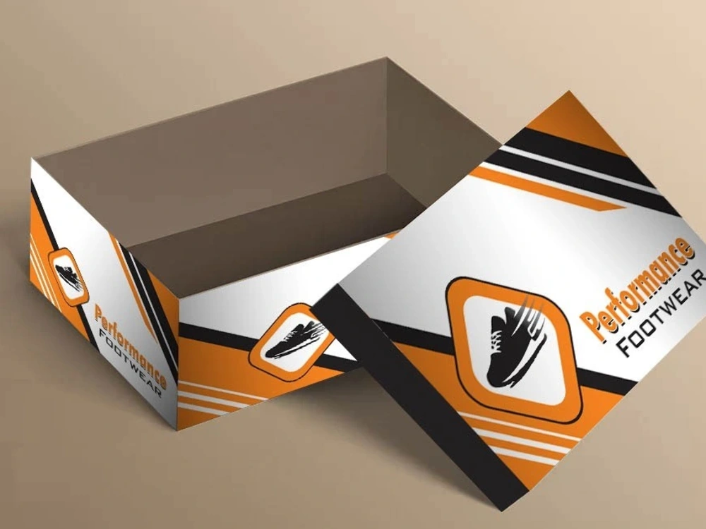 An amazing shoes box design | Upwork