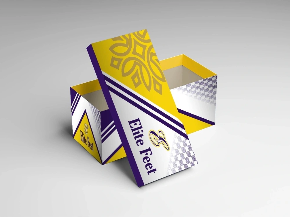An amazing shoes box design | Upwork
