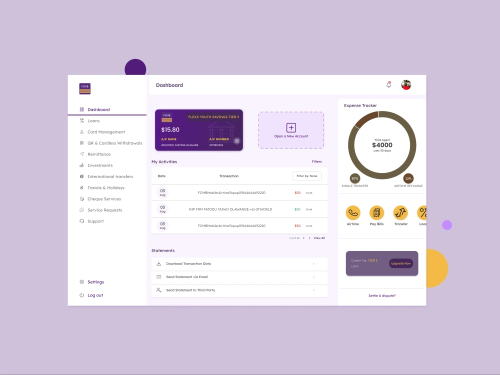 NFT UI Design, Landing Pages, Dashboard Design, with clickables ...