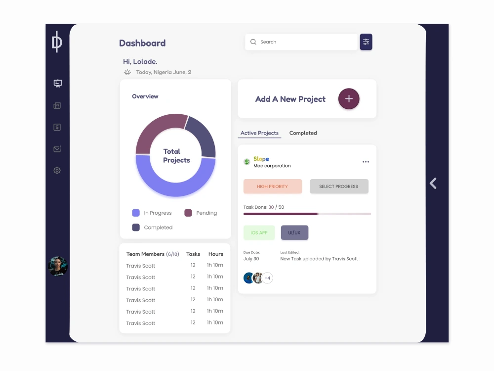 NFT UI Design, Landing Pages, Dashboard Design, with clickables ...