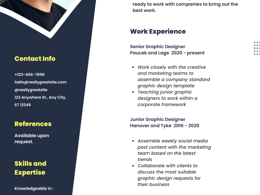 A revamped resume tailored for your job | Upwork
