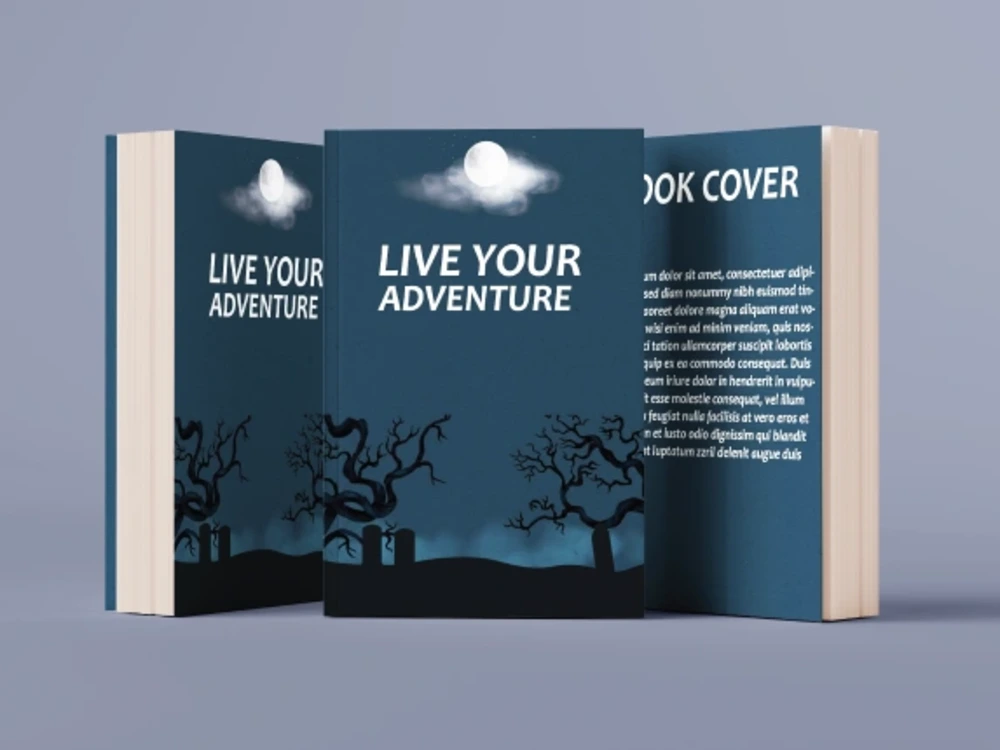 A creative book cover design | Upwork