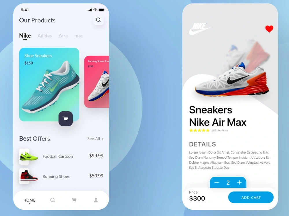 An amazing UI for your mobile app | Upwork