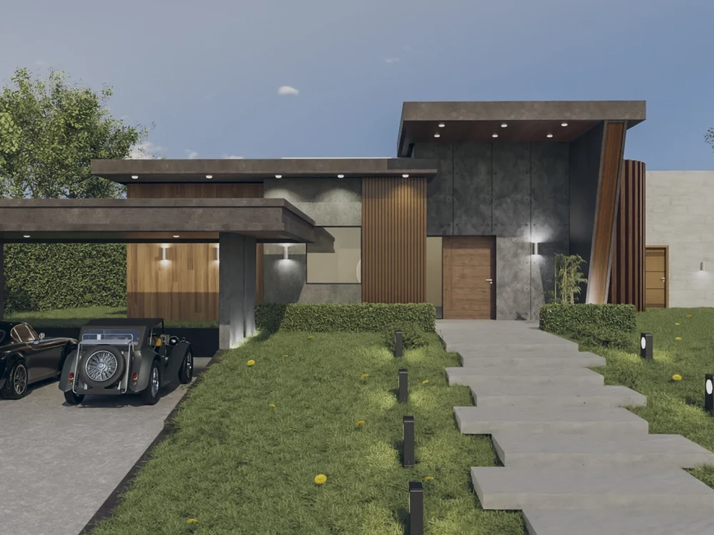 A realistic exterior visualization | Upwork