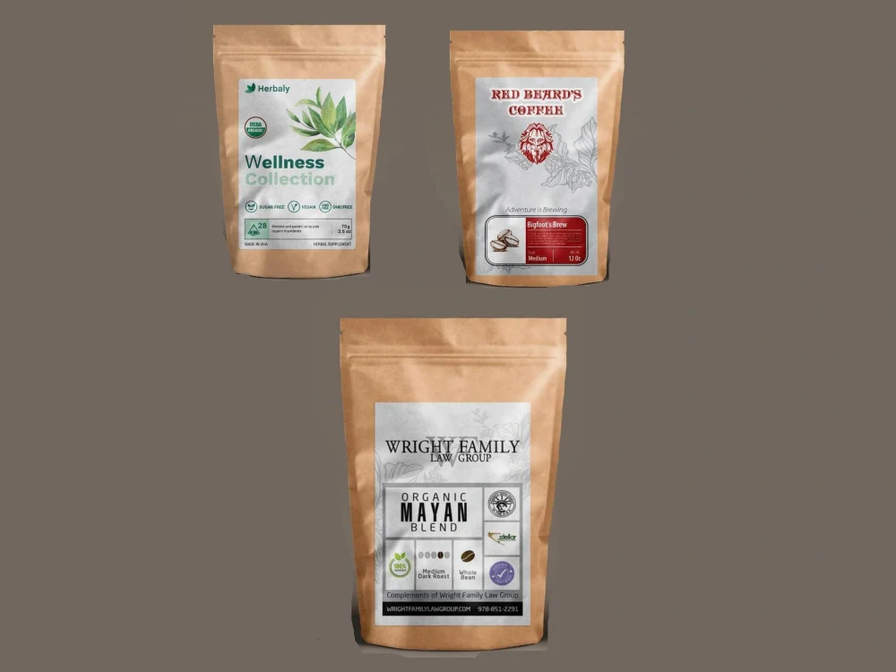 Pouch/Bag Packaging & Label design for your product. | Upwork