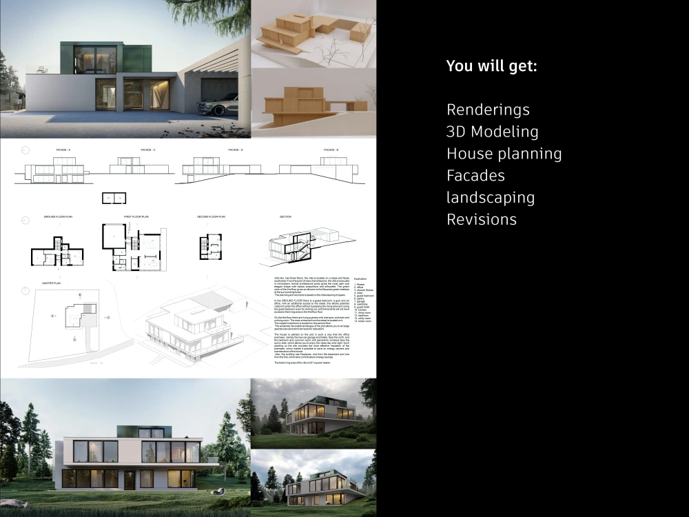 Architect design your dream house, plan and 3d model | Upwork