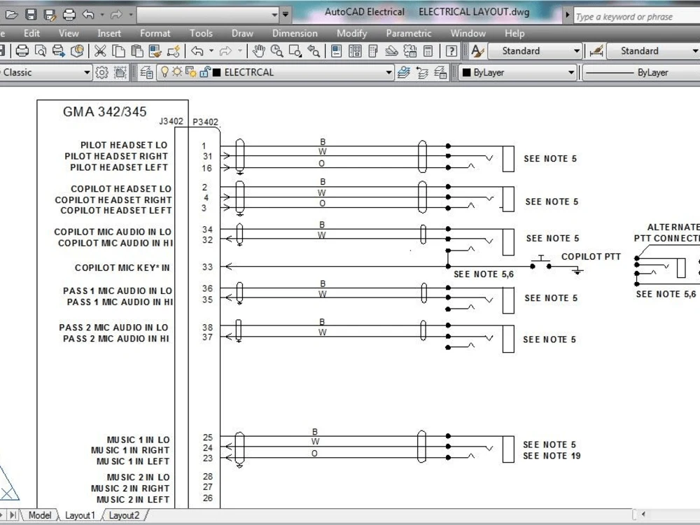 Electrical drawings using AutoCAD Electrical with BOM | Upwork