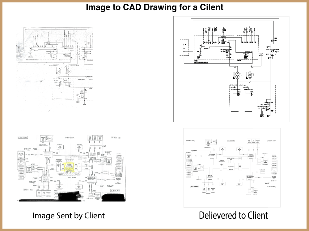 Electrical drawings using AutoCAD Electrical with BOM | Upwork