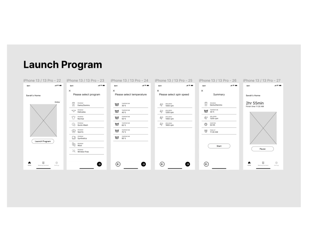 Wireframe UI/UX designs of your mobile app | Upwork