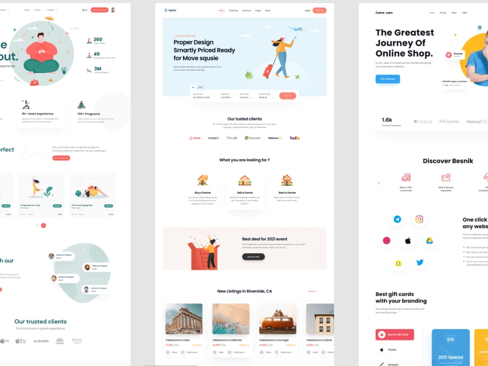 A responsive website developed in webflow | Upwork