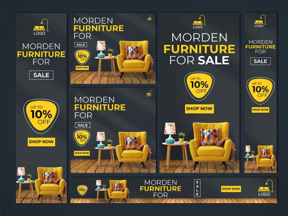 An eye catching website header and web banner design | Upwork