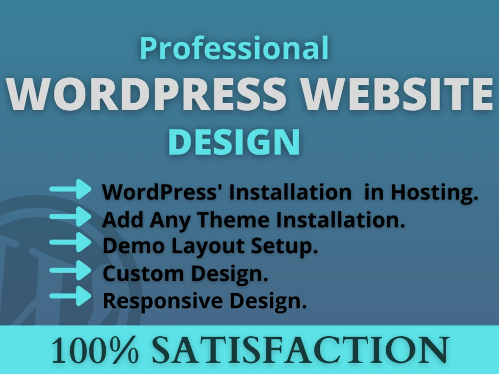 Install Wordpress Theme Template And Customization Upwork