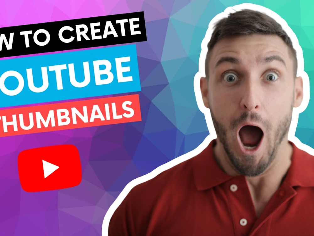 An attractive YouTube Thumbnail which can get you more viewers | Upwork