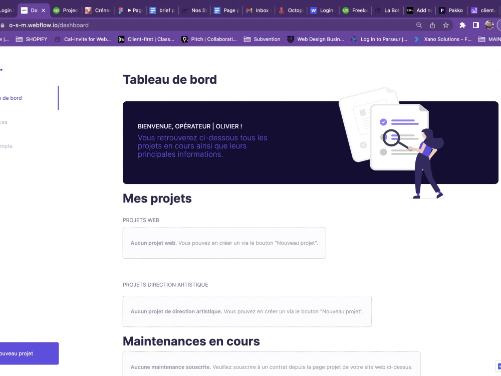 A responsive and animated Figma prototype for your landing page | Upwork