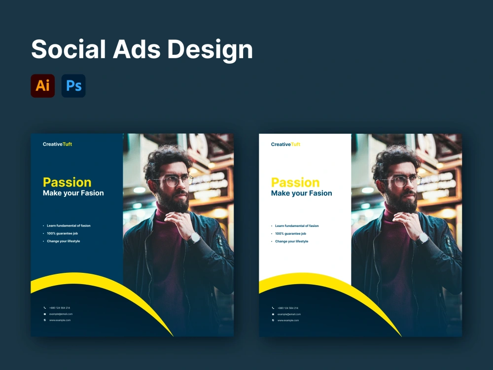 A Modern Instagram Ad Design | Upwork