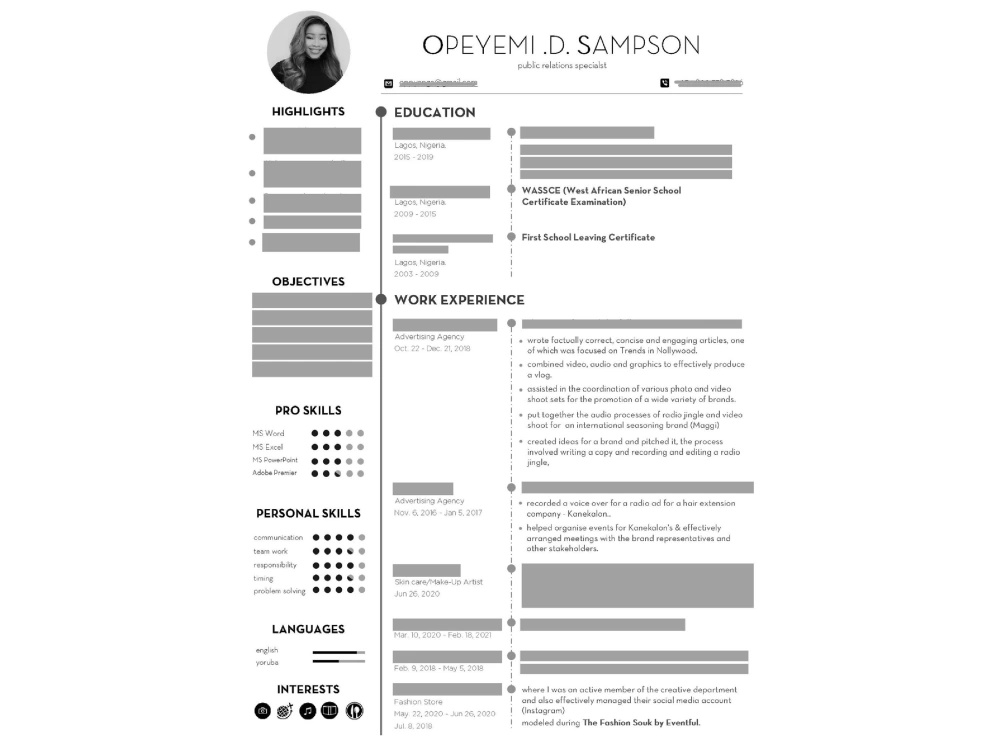 Revamped resume/CV tailored to your next job. | Upwork