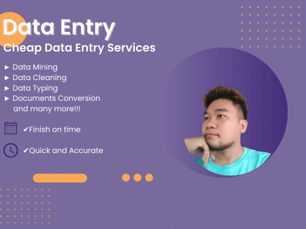 Data entry | Data Sorting & Filtering | Document Conversion | Data ...
