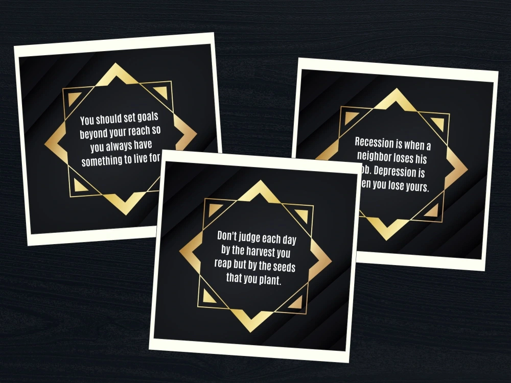 Motivational/inspirational social media quotes images | Upwork