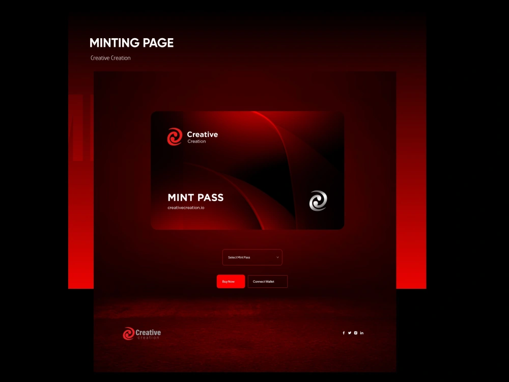 An amazing NFT minting page for your website. | Upwork