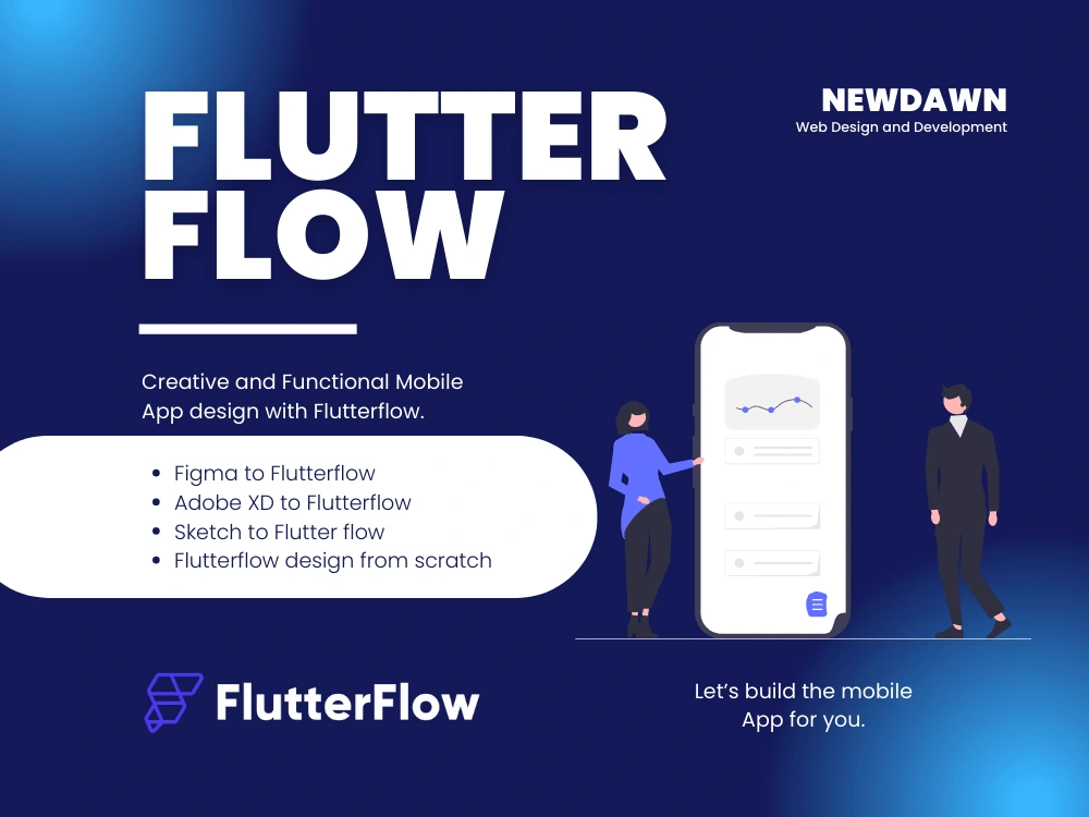 A functional mobile app design using flutter flow | Upwork