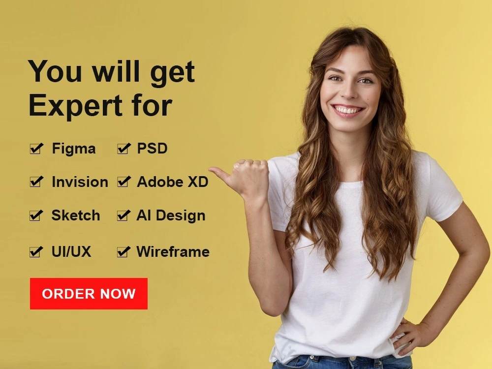 Expert for Figma| PSD| AdobeXD| Sketch| AI Design| Wireframe|UIUX | Upwork